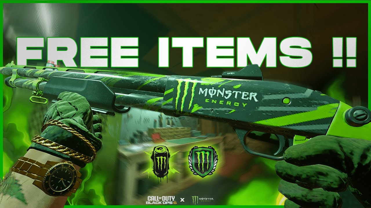 (FREE) How To Get These AWESOME Monster Energy Rewards in Call of Duty ...