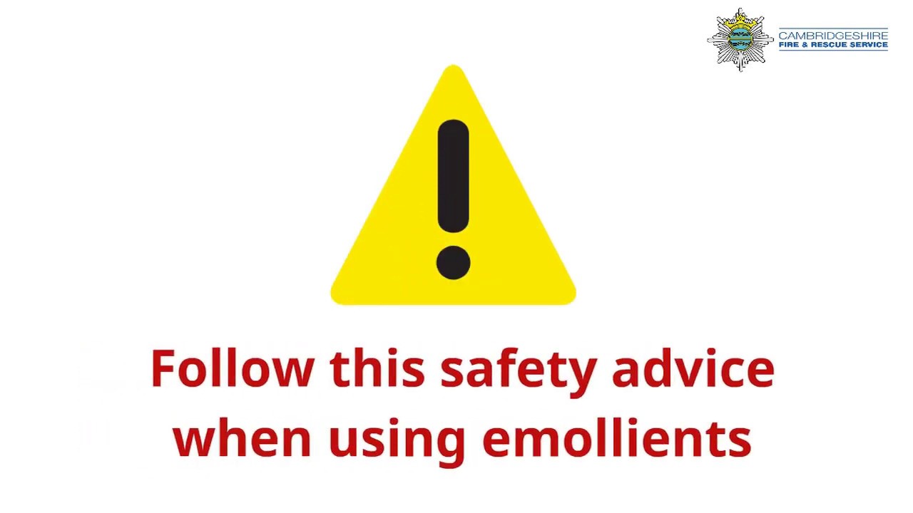 Emollient fire safety - YouTube