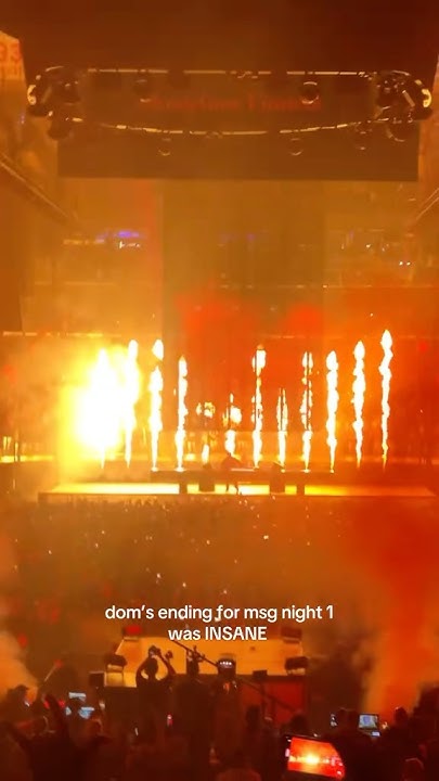 @Dom Dolla #domdolla #msg #madisonsquaregarden #techno #edm #housemusic #rave #dj #nyc - YouTube