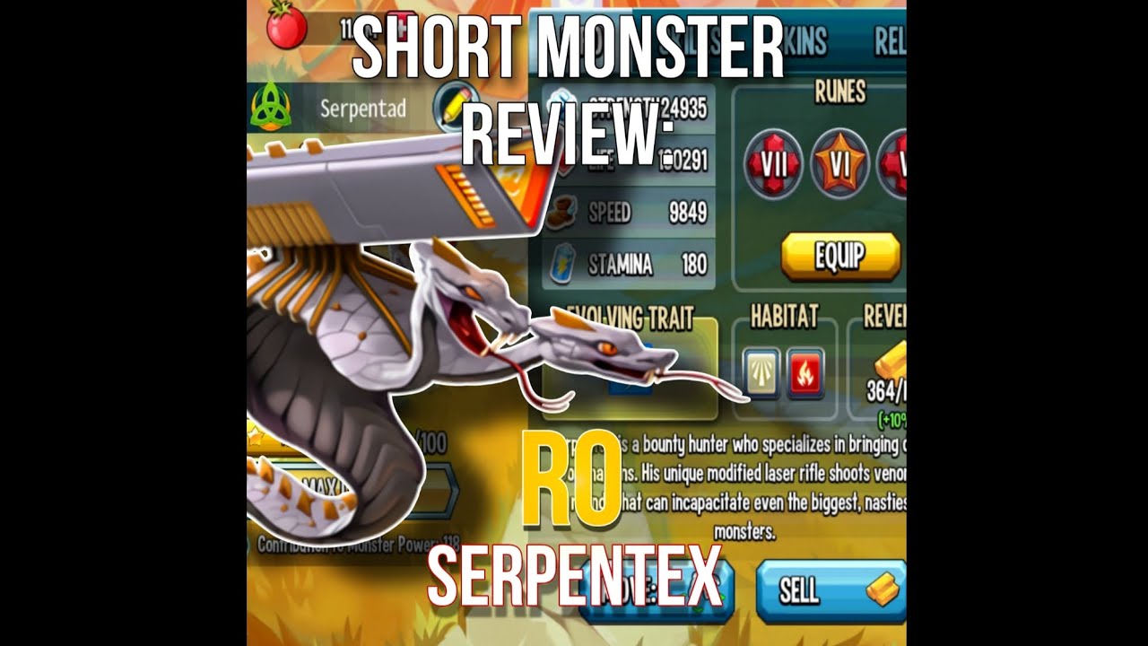 Short Monster Review: Serpentex - YouTube