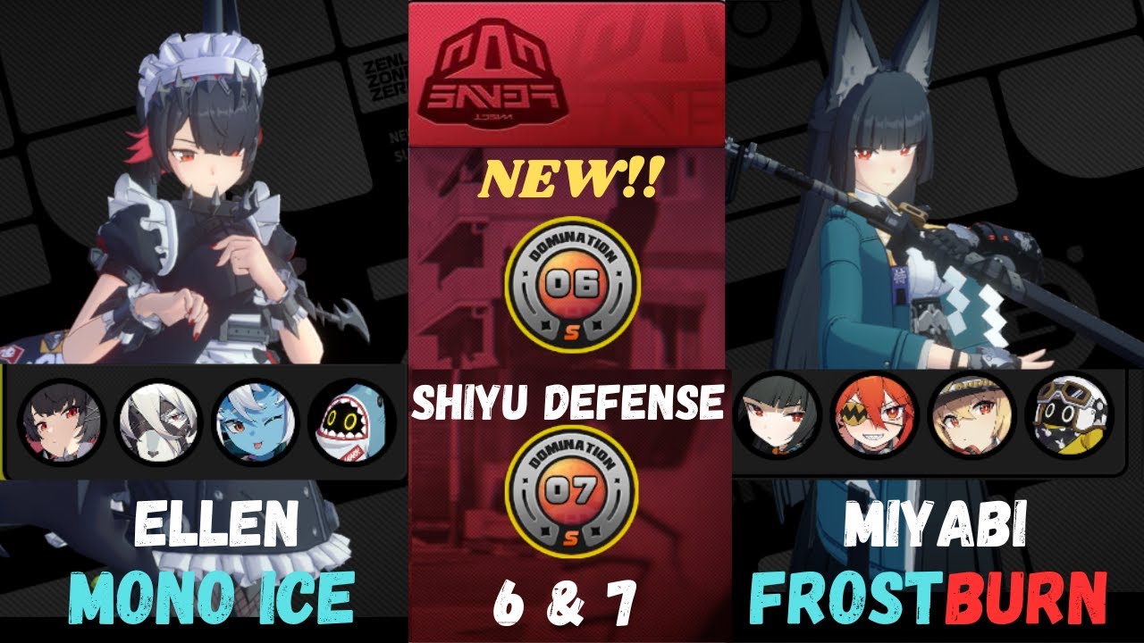 NEW Shiyu Defense | Ellen x Miyabi Team | Zenless Zone Zero 1.4 - YouTube