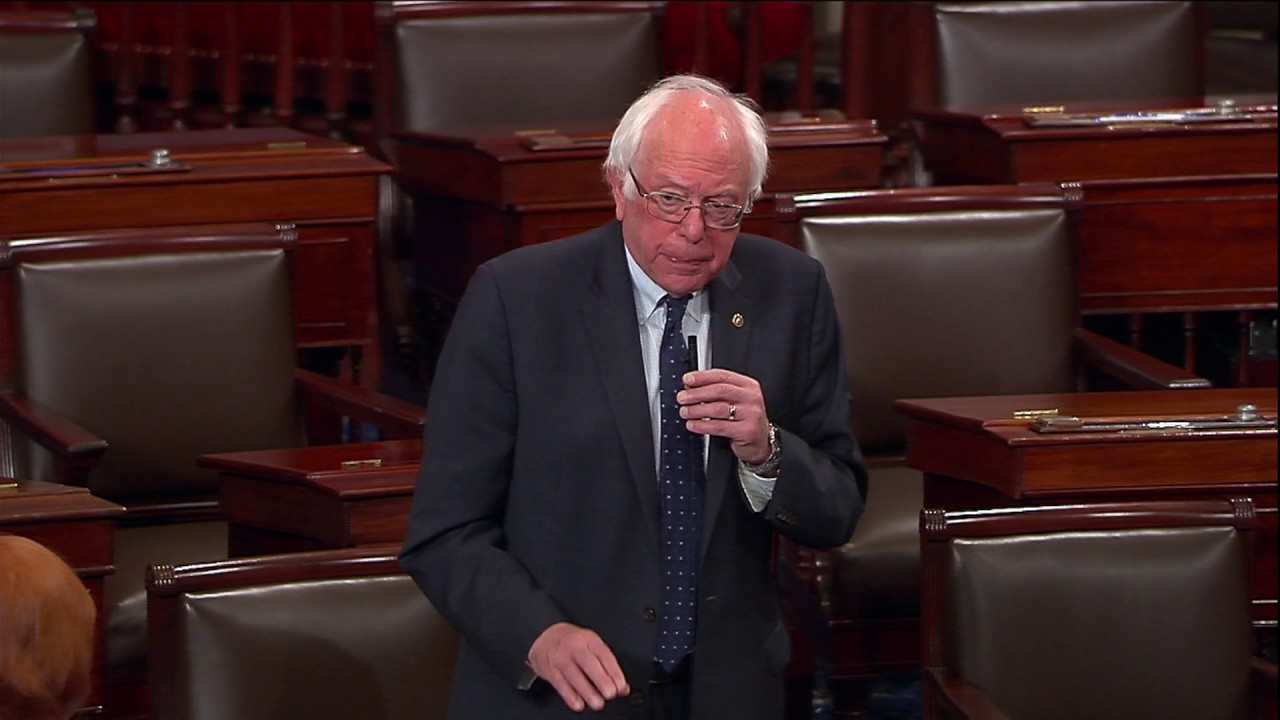 Sanders Calls For Delay On Iran Sanctions Vote Youtube
