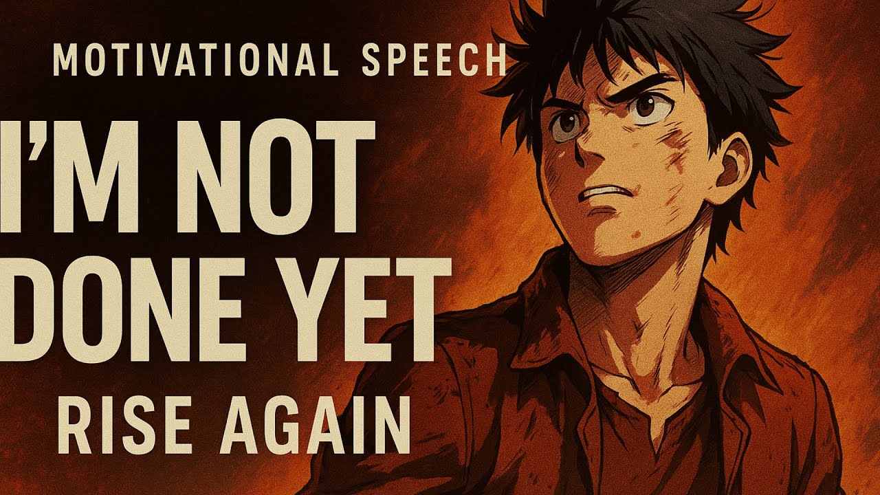 Motivational Speech - I'm Not Done Yet| Rise Again #motivationalspeech ...