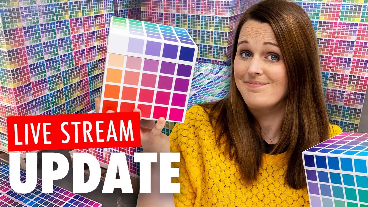 LIVE: Color Cube Update! (A closer look, shipping dates, and more ...