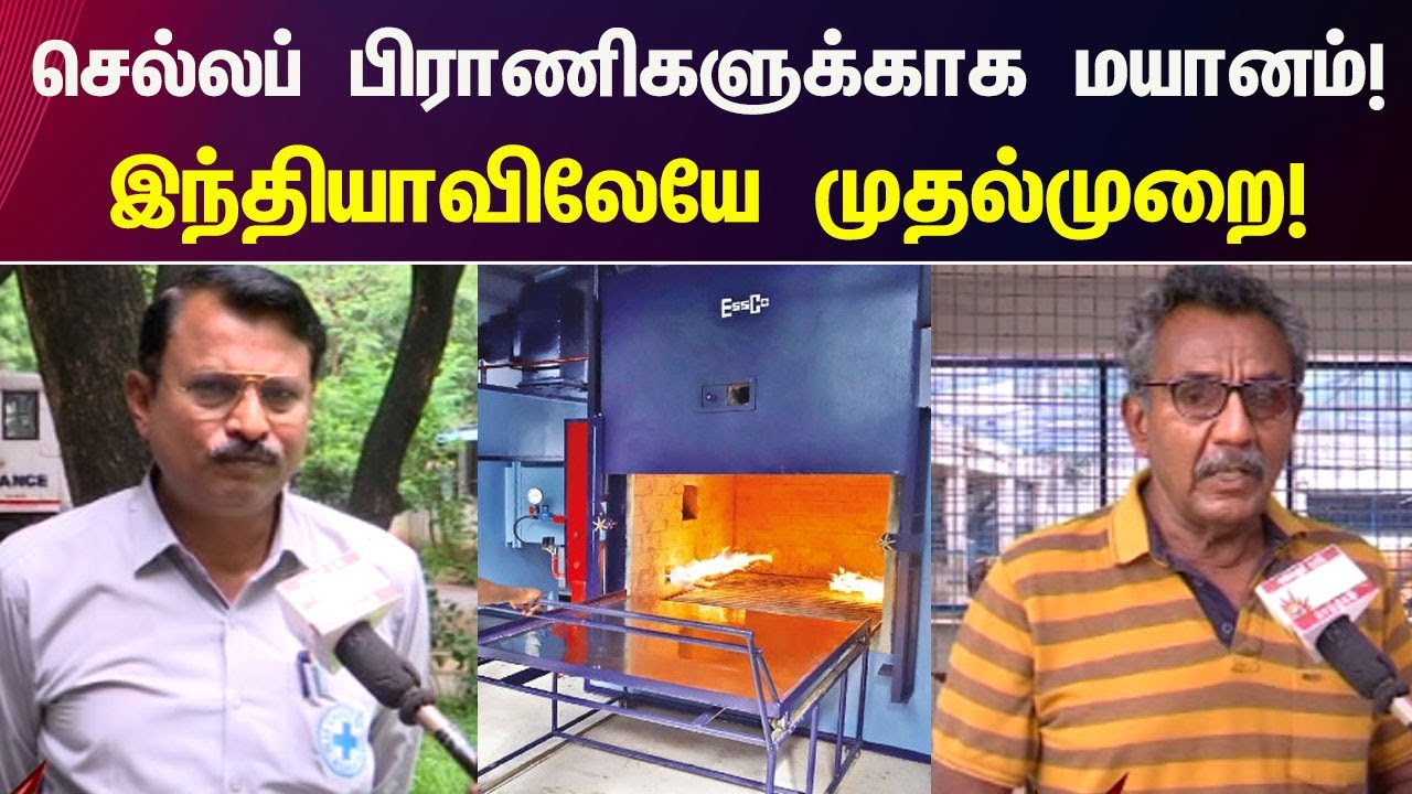 First Animal Crematorium In India - நெகிழ்ச்சியில் Pet Owners | Chennai ...