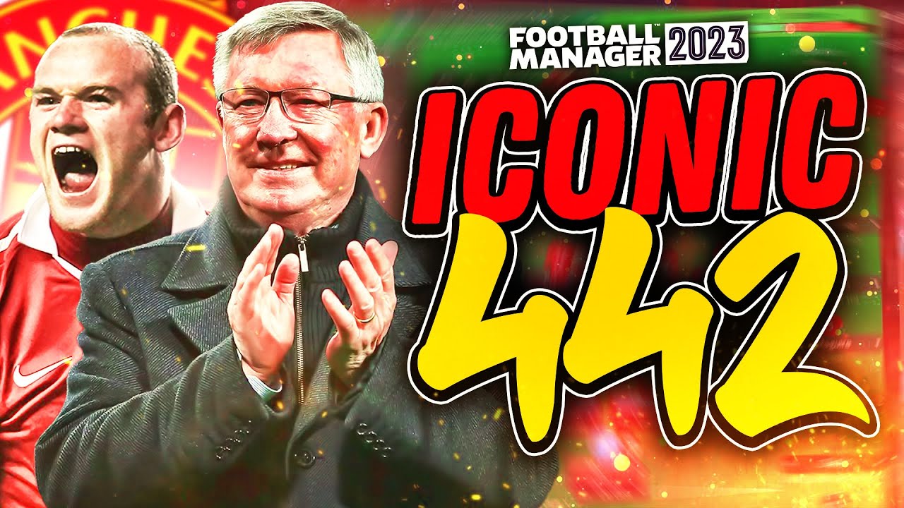 ALEX FERGUSON'S ICONIC 4-4-2 FM23 Tactics! | Football Manager 2023 ...