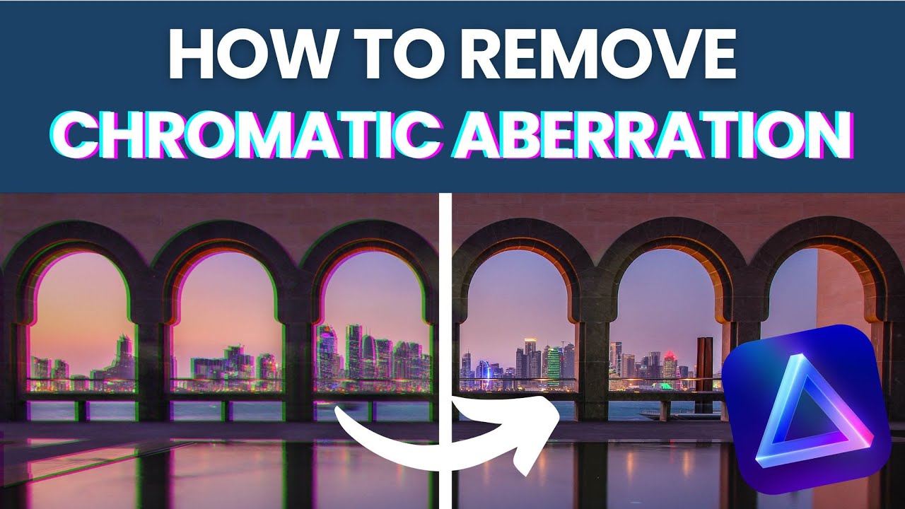 How to REMOVE HEAVY CHROMATIC ABERRATION in Luminar NEO - YouTube