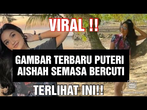 PUTERI AISHAH BELANJA PANTAI