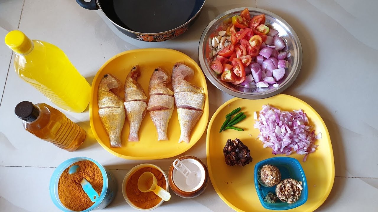 Red Snapper Fish Gravy Preparation Video|சங்கரா மீன் குழம்பு/Sankara ...