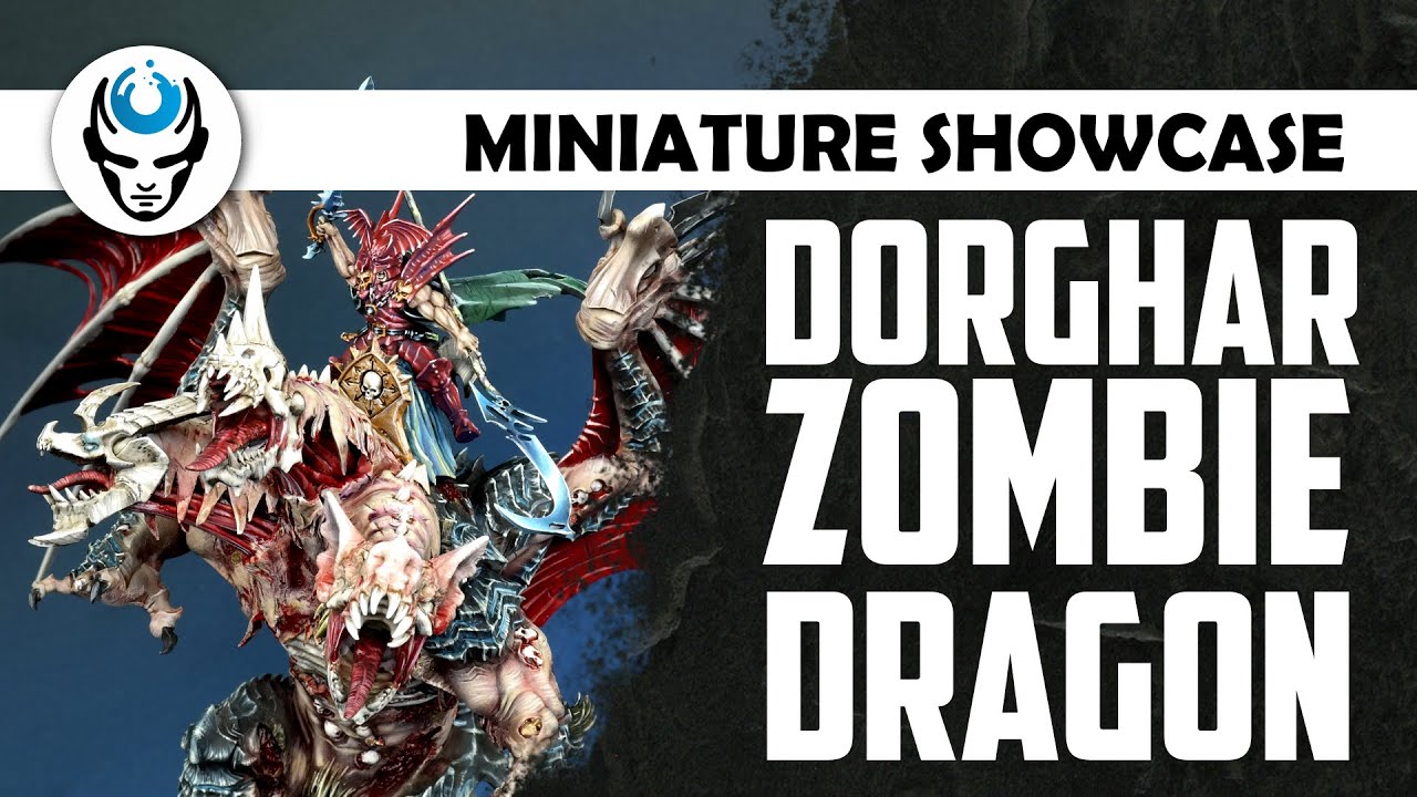 DORGHAR ZOMBIE DRAGON - LVL 6 MINIATURE SHOWCASE 4K - YouTube