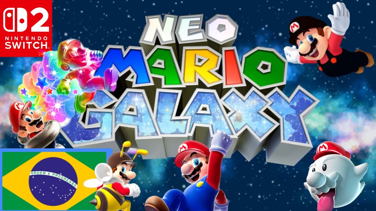 Neo Super Mario Galaxy o mundo multiversal no Nintendo Switch 2 dublado ...
