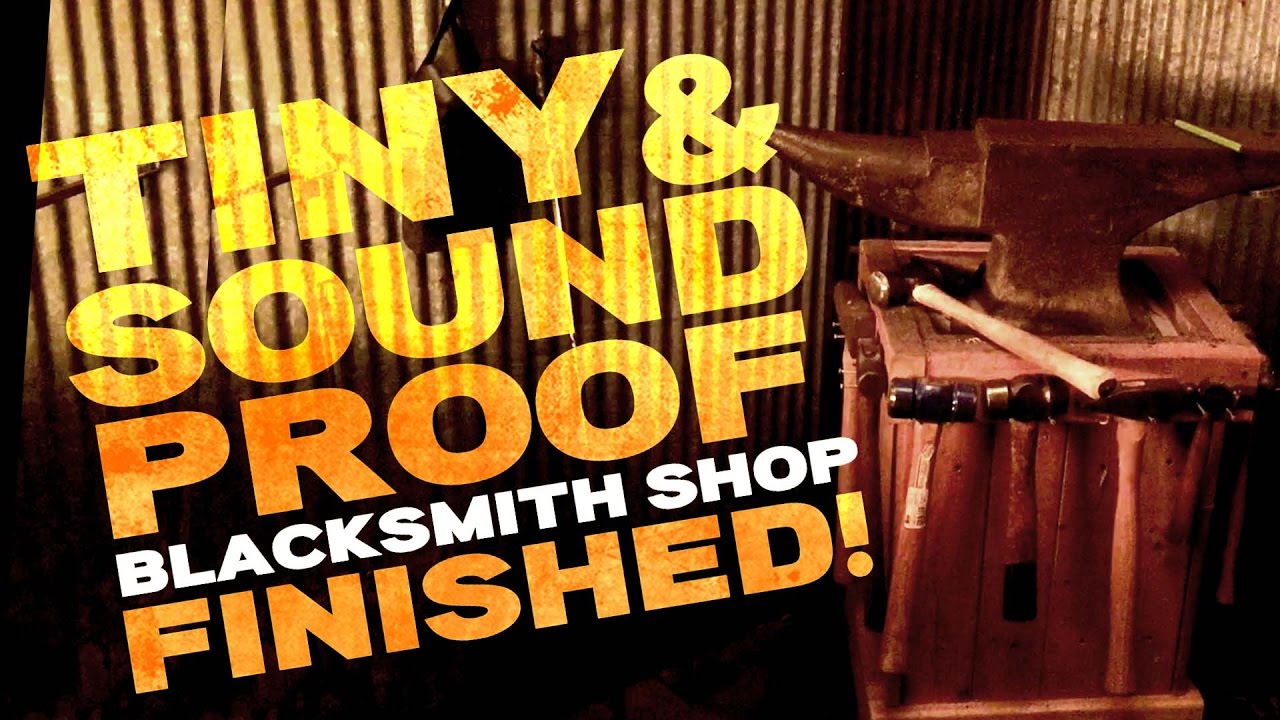 Blacksmith Shop Build -FINISHED! - YouTube