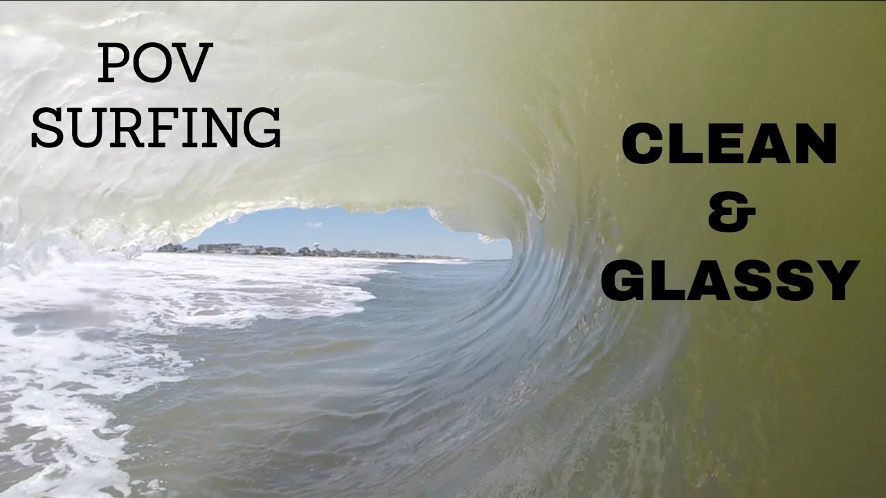 Bethany Beach Shore Break Barrels! And Surfing! - YouTube