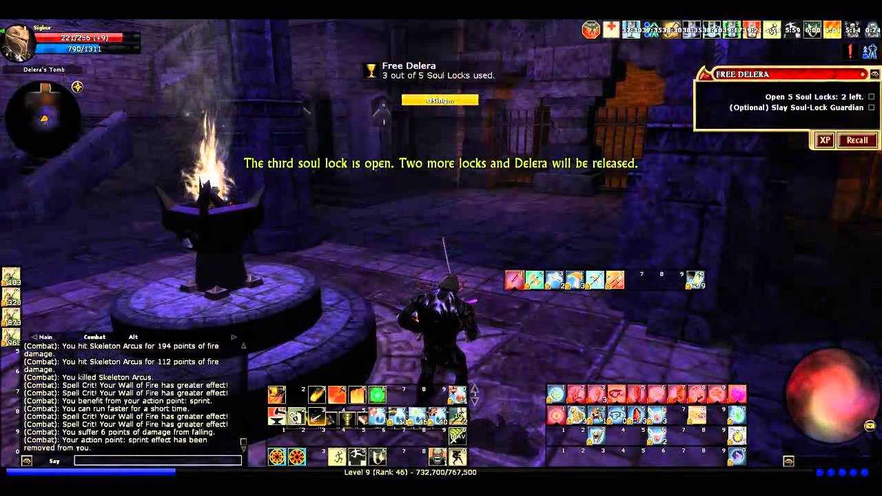 DDO - Solo Delera's Tomb part 3- Sorcerer (720HD) - YouTube