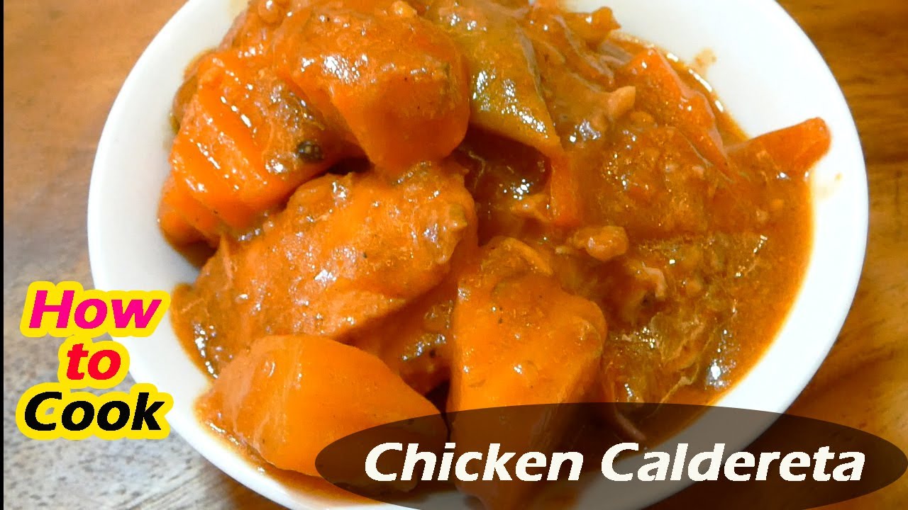 How to Cook Chicken Caldereta - YouTube
