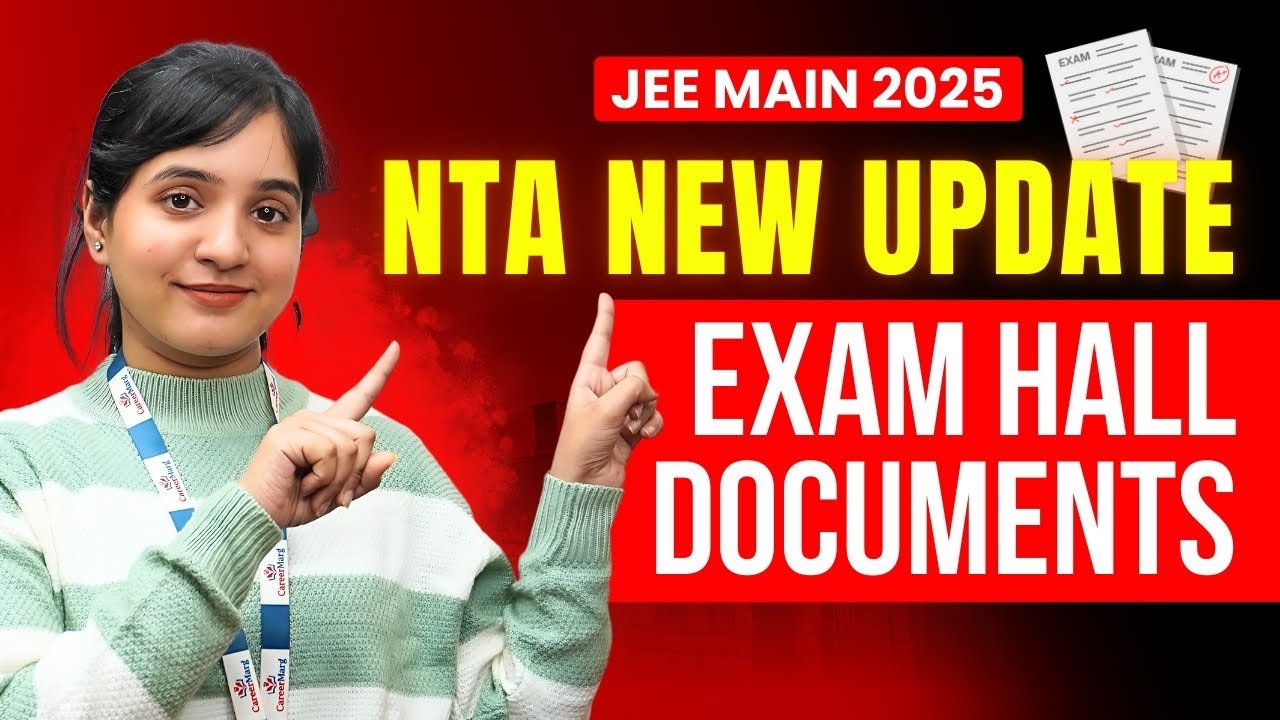 NTA NEW UPDATE 😱 RULES FOR EXAM HALL DOCUMENTS📃 JEE MAINS 2025 # ...