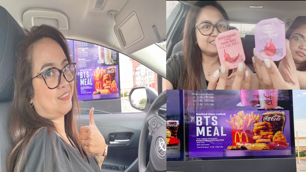 BTS MEAL AT MCDONALDS 2021 , LETS TRY! || JOJO VALERIO - YouTube