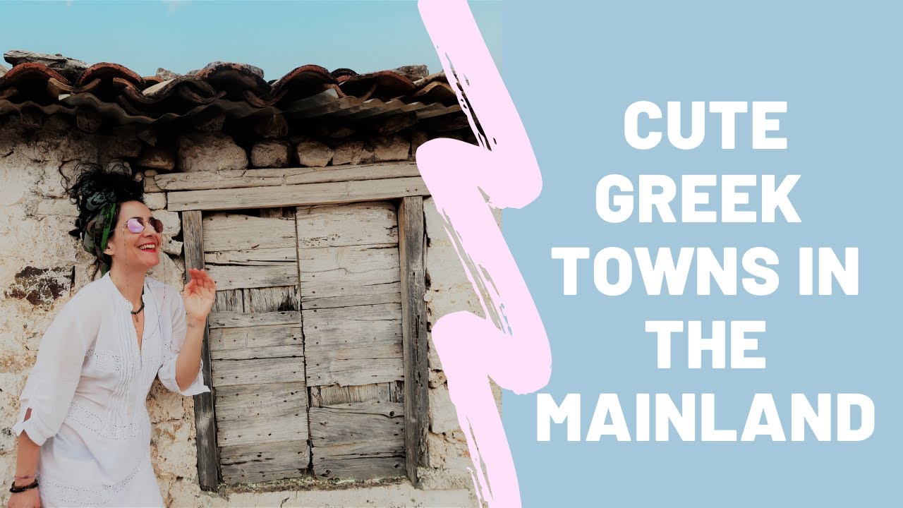 MAINLAND GREECE, cute little towns close to Athens ! - YouTube
