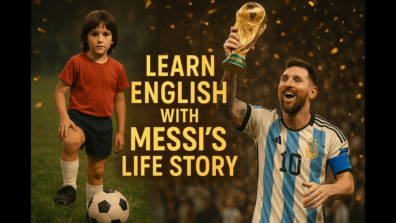 Learn English with Story | The Life of Lionel Messi 🏆 - YouTube