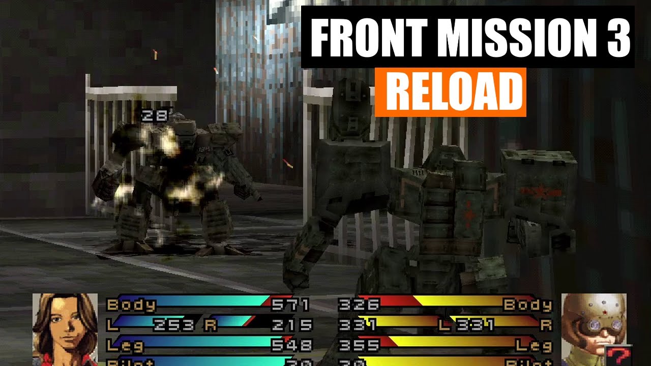 Front Mission 3 RELOAD: Mission #22 DHZ Factory | Hard Mode mod - YouTube