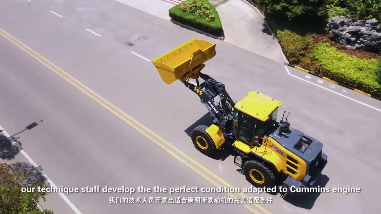 Oriental Mysterious Power of XCMG XC948 Wheel Loader - YouTube