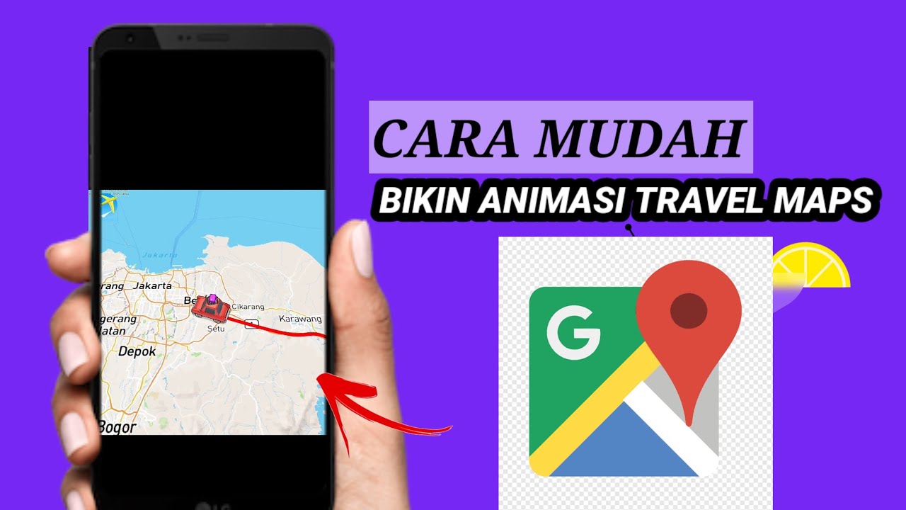 Bikin Konten Liburan Makin Keren! Coba Animasi Travel Map Ini!" - YouTube