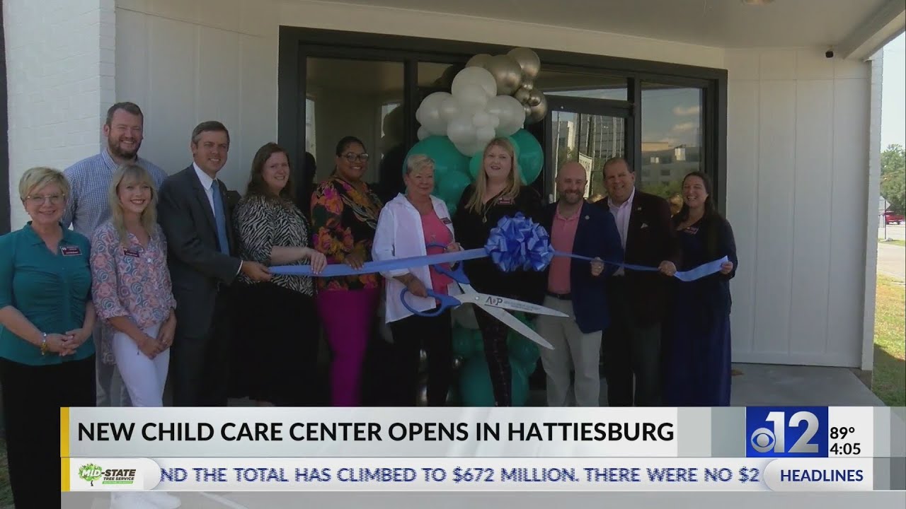 Mississippi Child Care Resource center opens in Hattiesburg - YouTube