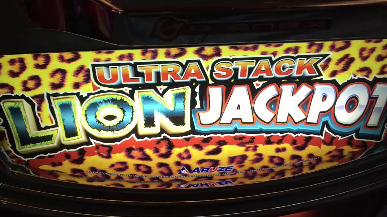 Ultra Stack Lion Jackpot Slot Machine ~ BOGUS FREE SPIN BONUS!!! - YouTube