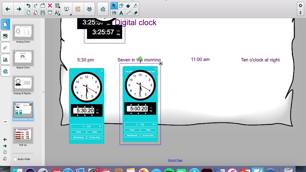 telling time lesson plan - YouTube