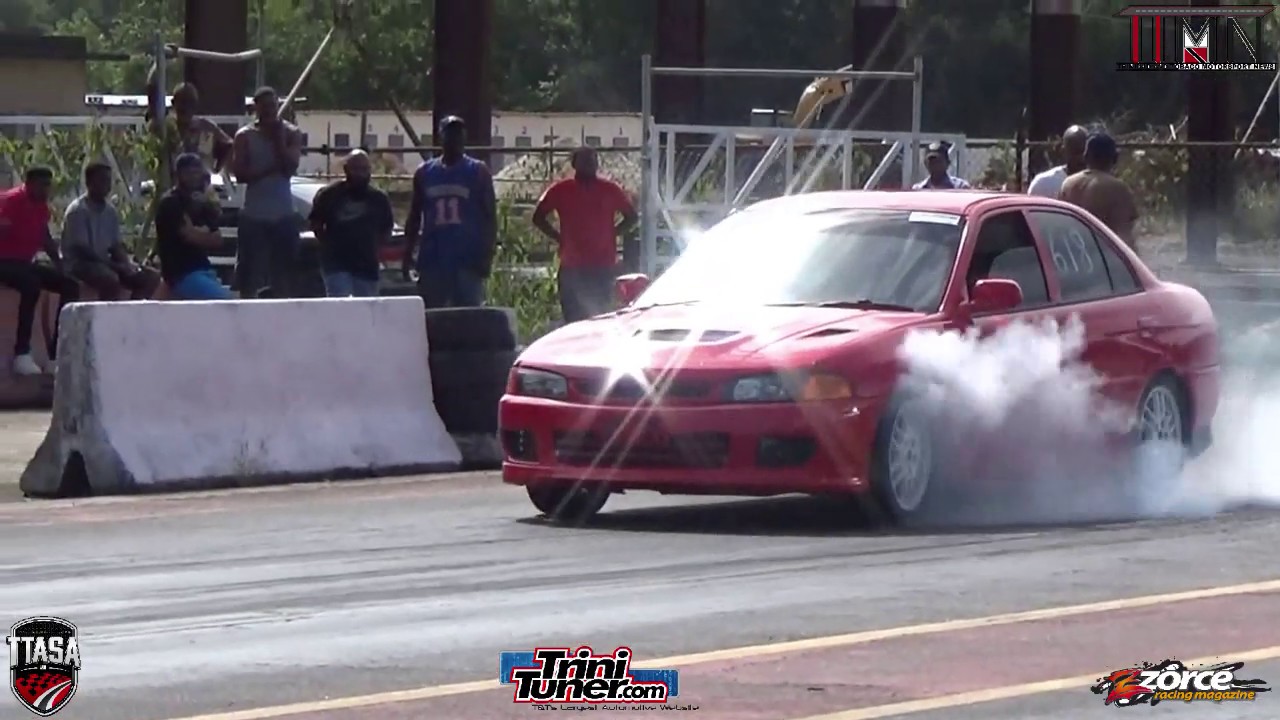 Red CK Lancer @ TTASA Competition Drag Event #3 2018 - YouTube