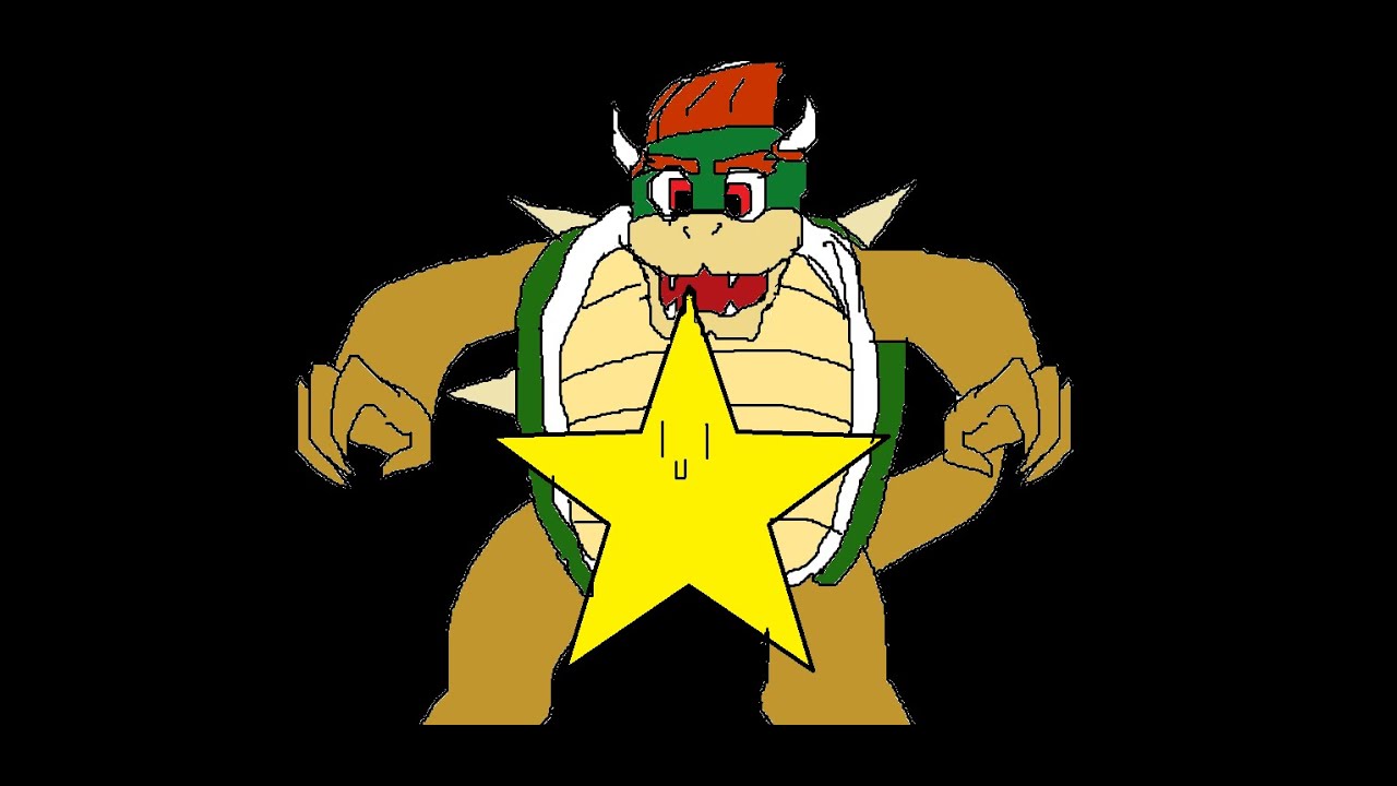 Super Mario Bros trailer but its ms paint - YouTube