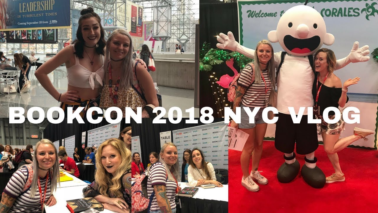 BOOKCON 2018 NYC VLOG - YouTube