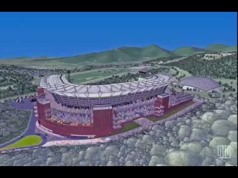 Estadio de Beisbol La Rinconada desde la Fachada - La Rinconada ...