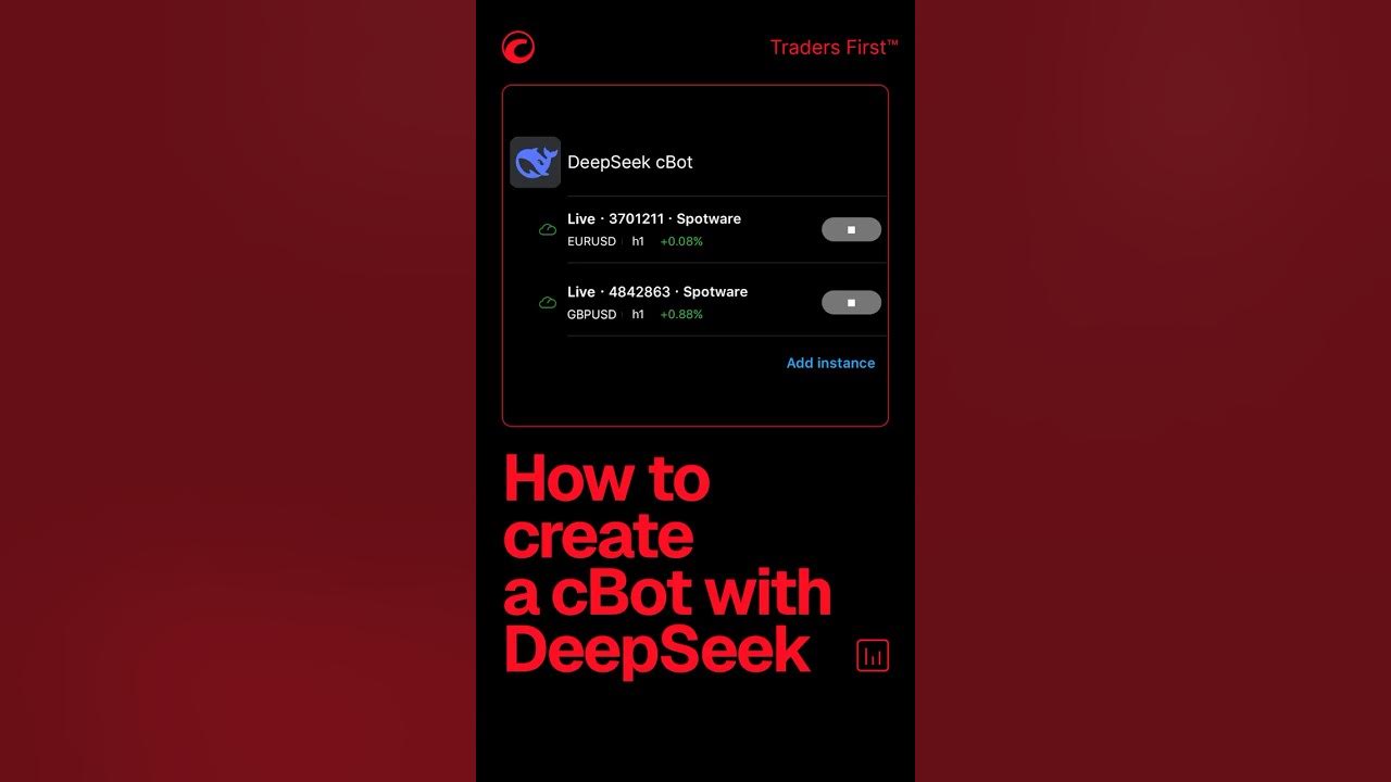 How to create a cBot with DeepSeek - YouTube