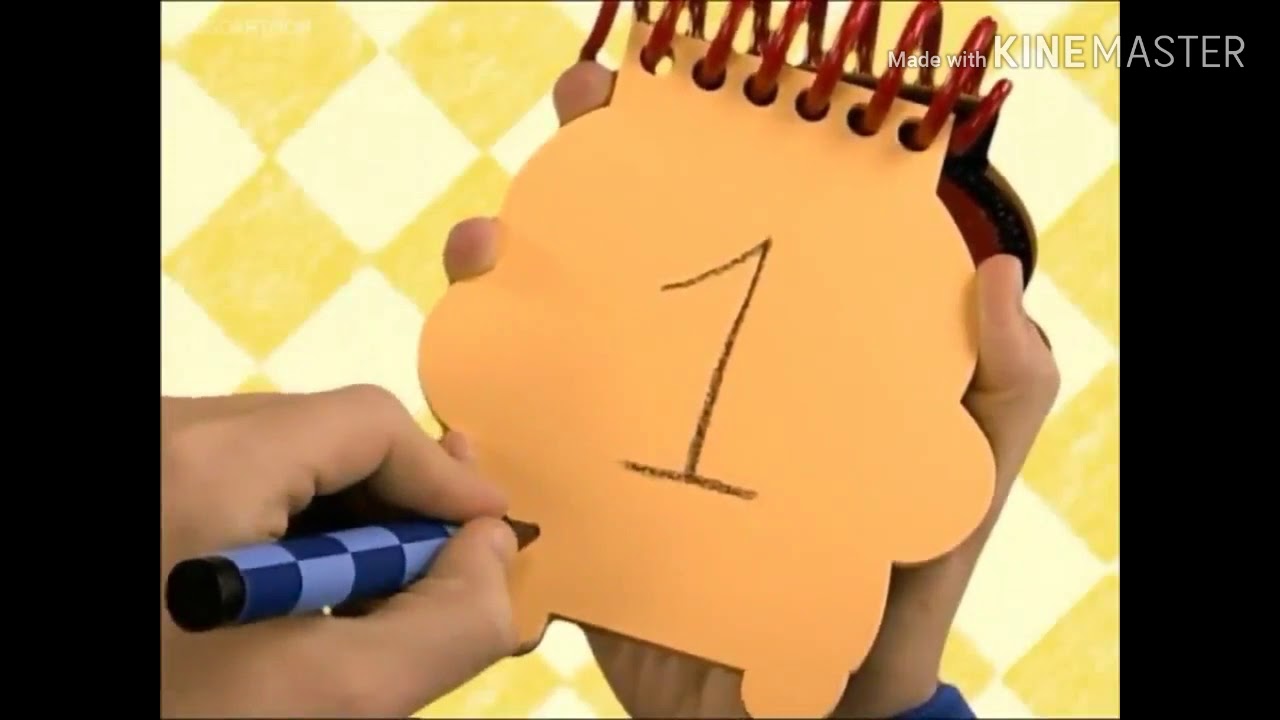 Blues clues numbers everywhere notebook - YouTube
