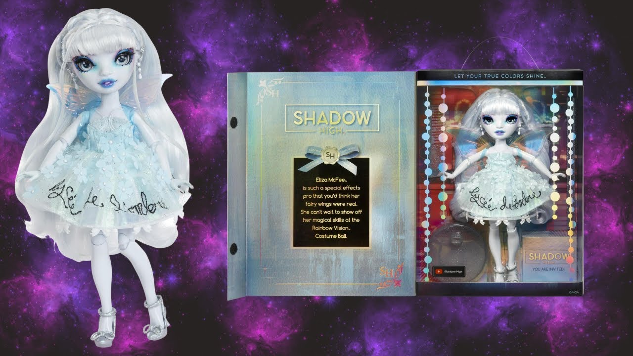 🧚🏻‍♂️UNBOXING🧚🏻‍♂️ NEW Shadow High Eliza McPhee Costume Ball Doll ...