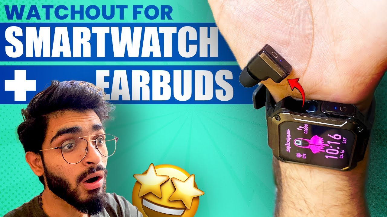 Best Smartwatch with Earbuds | Shark Tank Products Review | Watchout ...