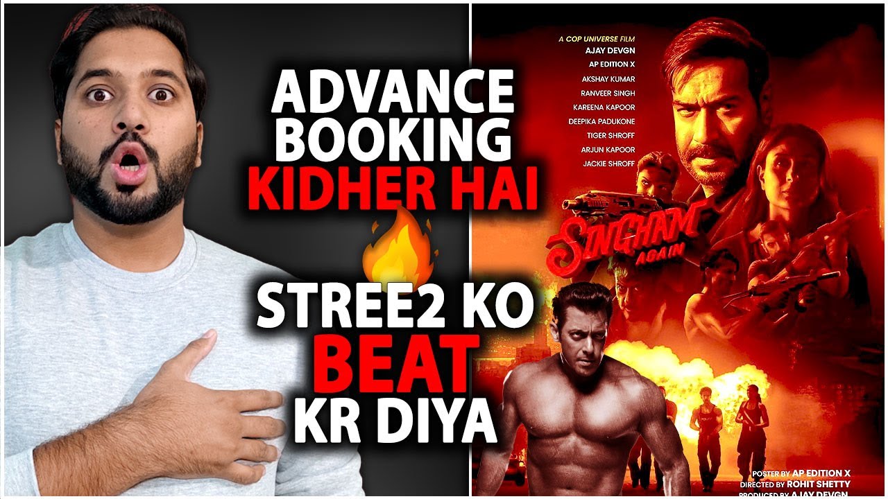 Singham Again Advance Booking Update | Singham Again vs Bhool Bhulaiyaa 3 | Singham 3 | Ajay ...