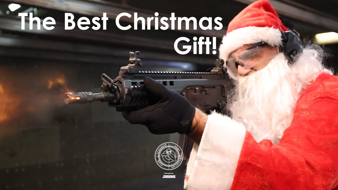 The Best Christmas Gift Exists: Santa's LASC shooting session! - YouTube