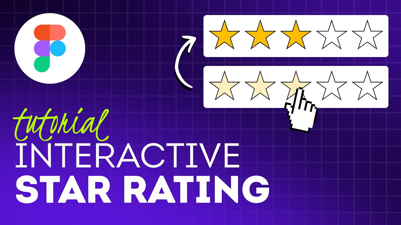 Interactive Star Rating Prototype | Figma Tutorial - YouTube