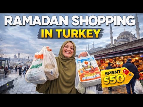 FIRST RAMADAN SHOPPING IN TURKIYE 2026 🇹🇷| BUDGET IS 2000TL 💸