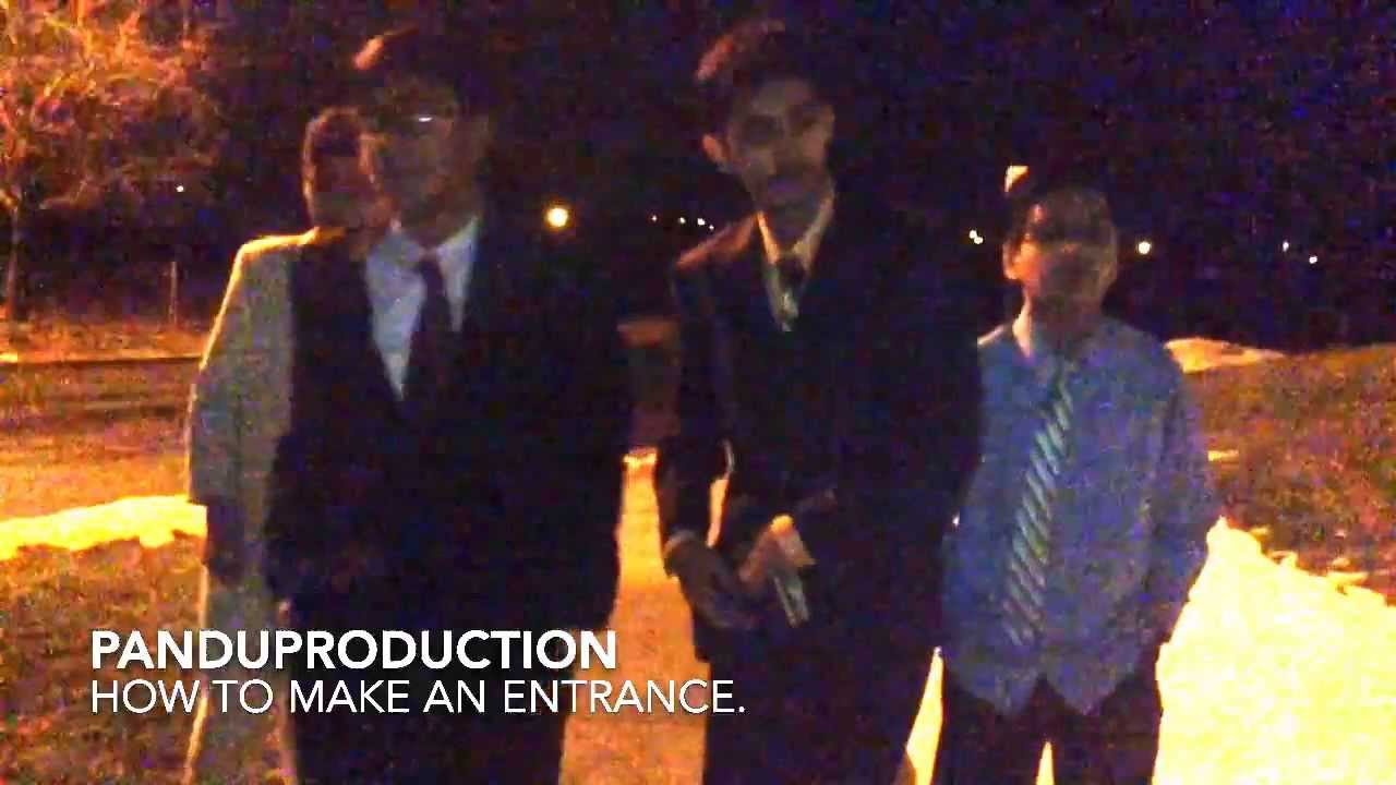 How To Make A Dramatic Entrance. - YouTube