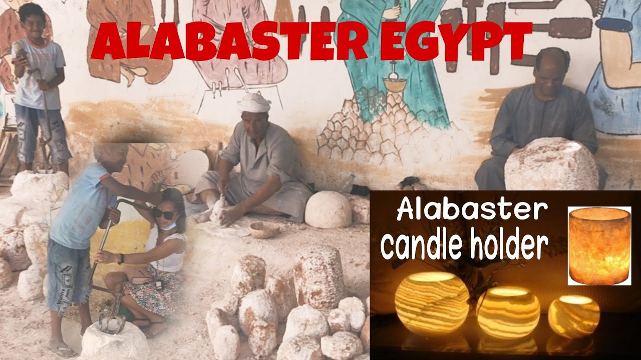 Alabaster Factory at Luxor Egypt - YouTube