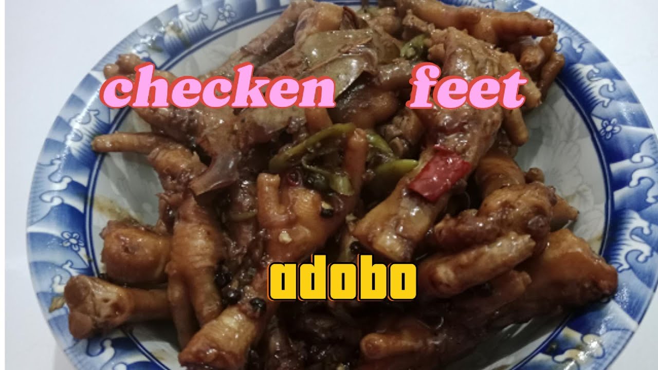 checken feet adobo - YouTube