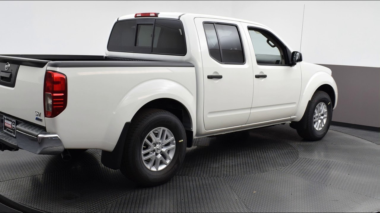 2019 Glacier White Nissan Frontier 4D Crew Cab #7490 - YouTube