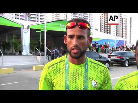 Libyan Athletes happy to represent their country in Olympics - YouTube