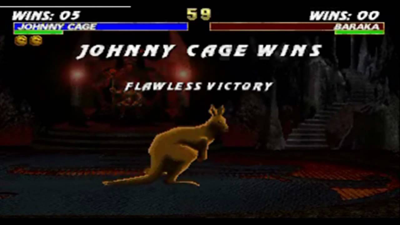 Mortal Kombat Trilogy - Johnny Cage Animality - YouTube