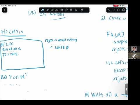 Turing Reduction Example: Undecidable Language - YouTube