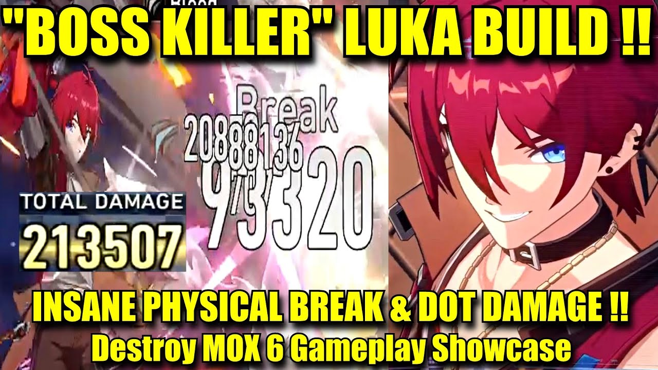 LUKA "BOSS KILLER" BUILD IS INSANE !! 211% Break Effect Build Destroy ...