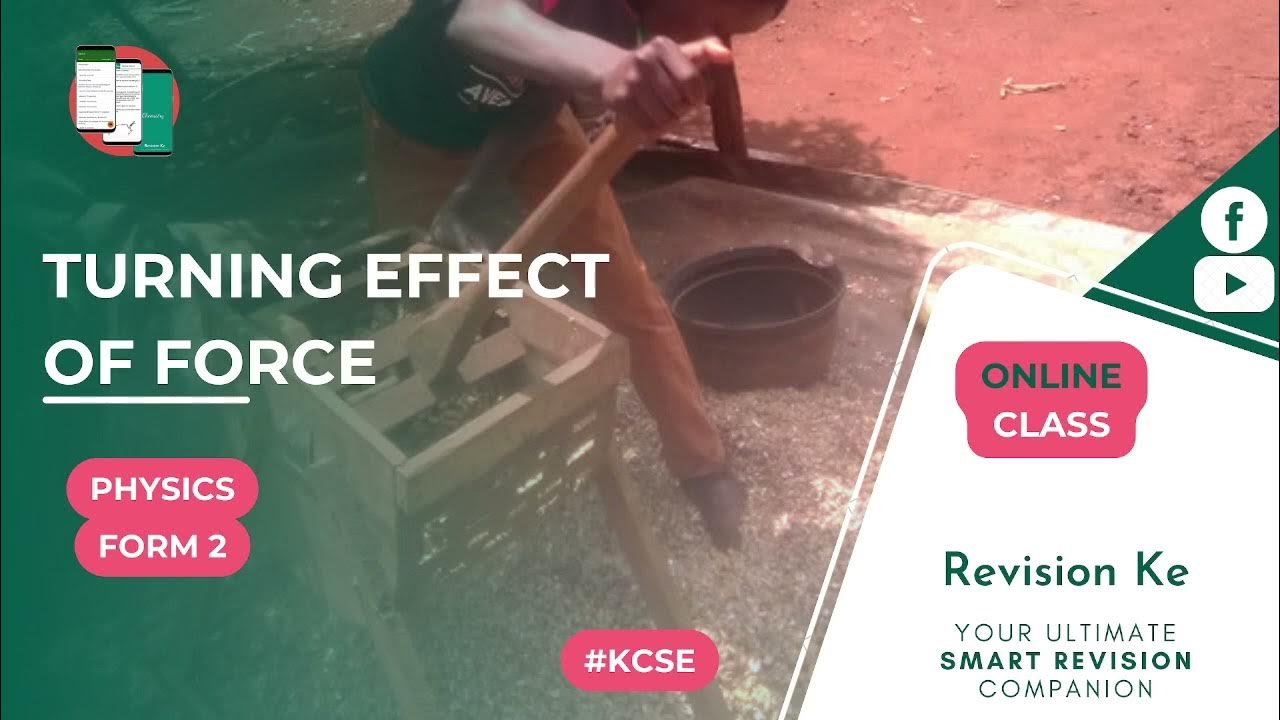 Turning effect of force | Intro | Form 2 Physics KCSE Revision - YouTube